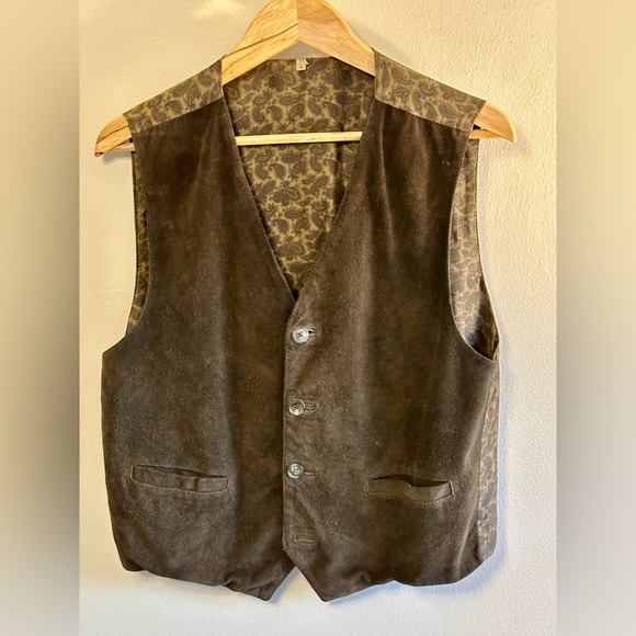 Suits & Blazers | Hand Crafted Vintage Italian Leather Vest | Poshmark